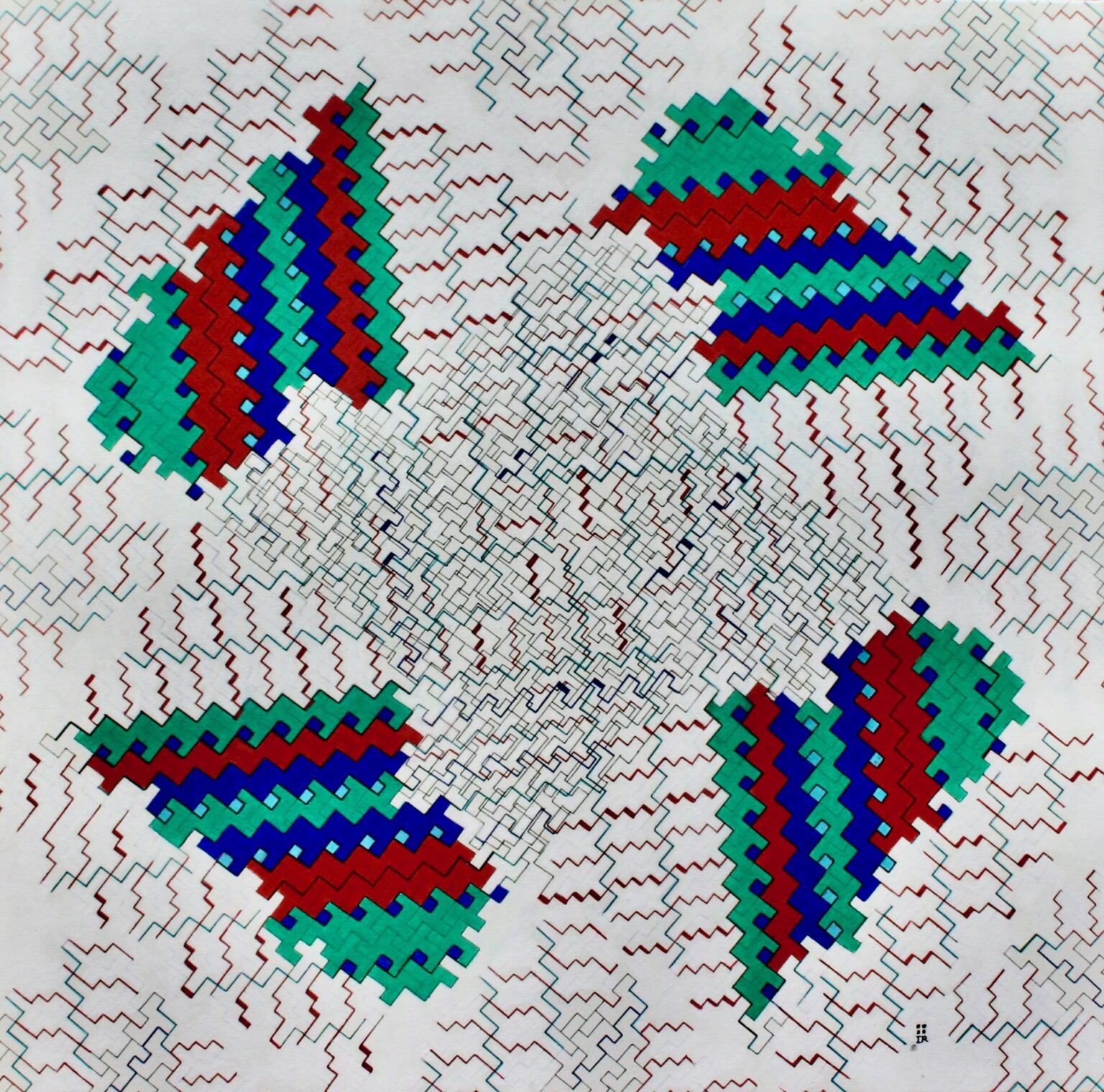 Rotational Symmetry, Linear Patterns – Mosaicartforms Rotational Symmetry, Linear Patterns – Mosaicartforms